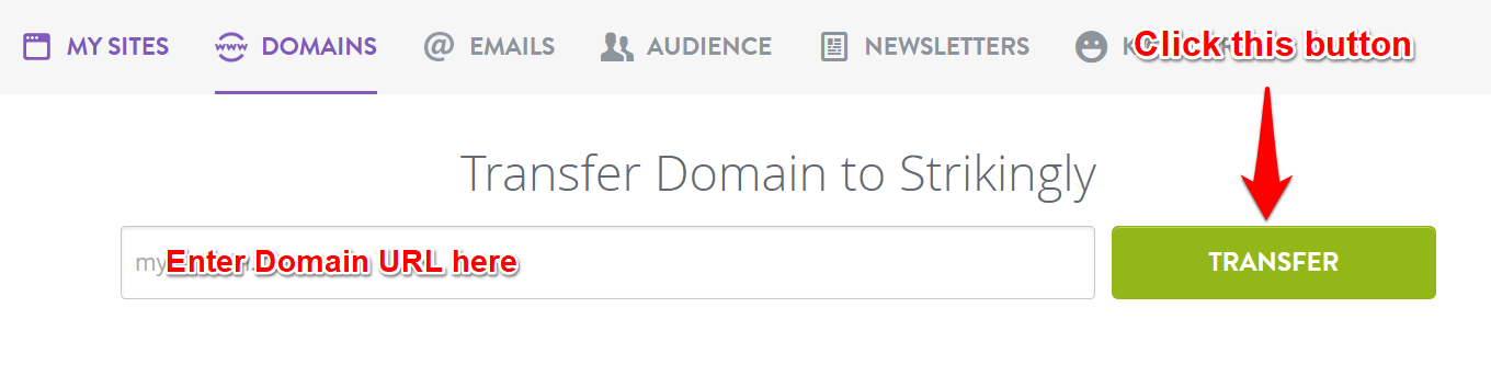 Transferring a Google domain to Strikingly – Strikingly Help Center