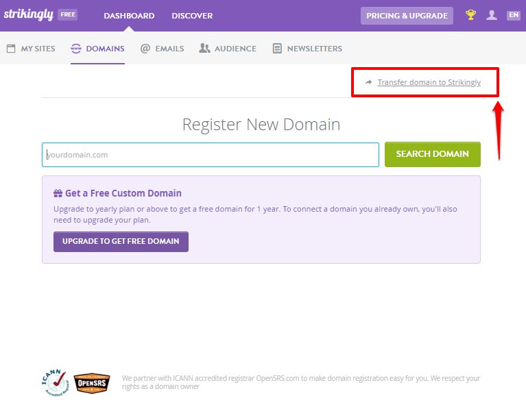 Transferring a Namecheap domain to Strikingly – Strikingly Help Center