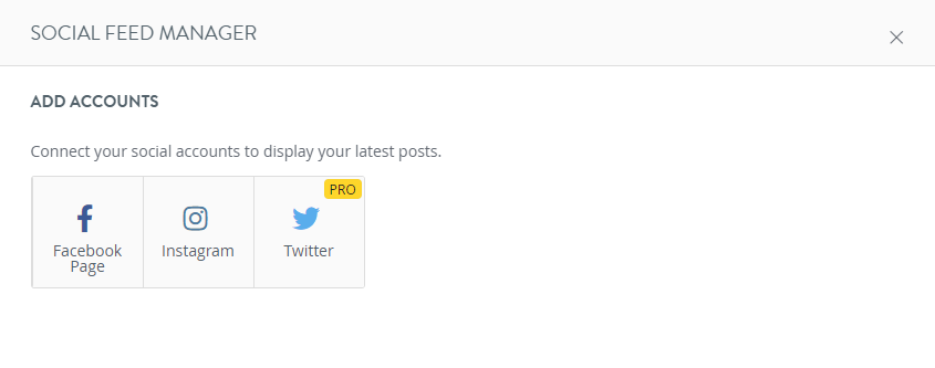 Social Feed Section – Strikingly Help Center