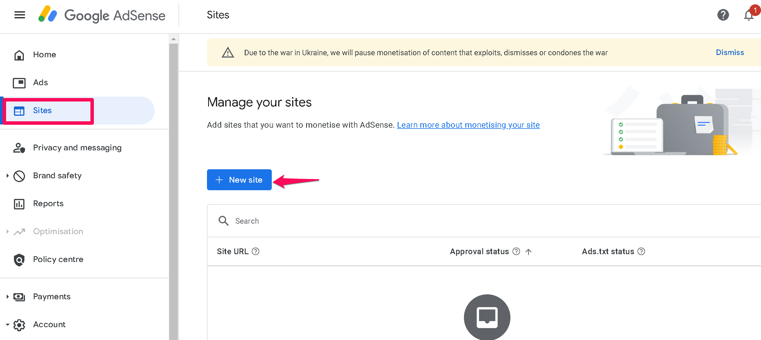 Adding your website to Google AdSense – Strikingly Help Center
