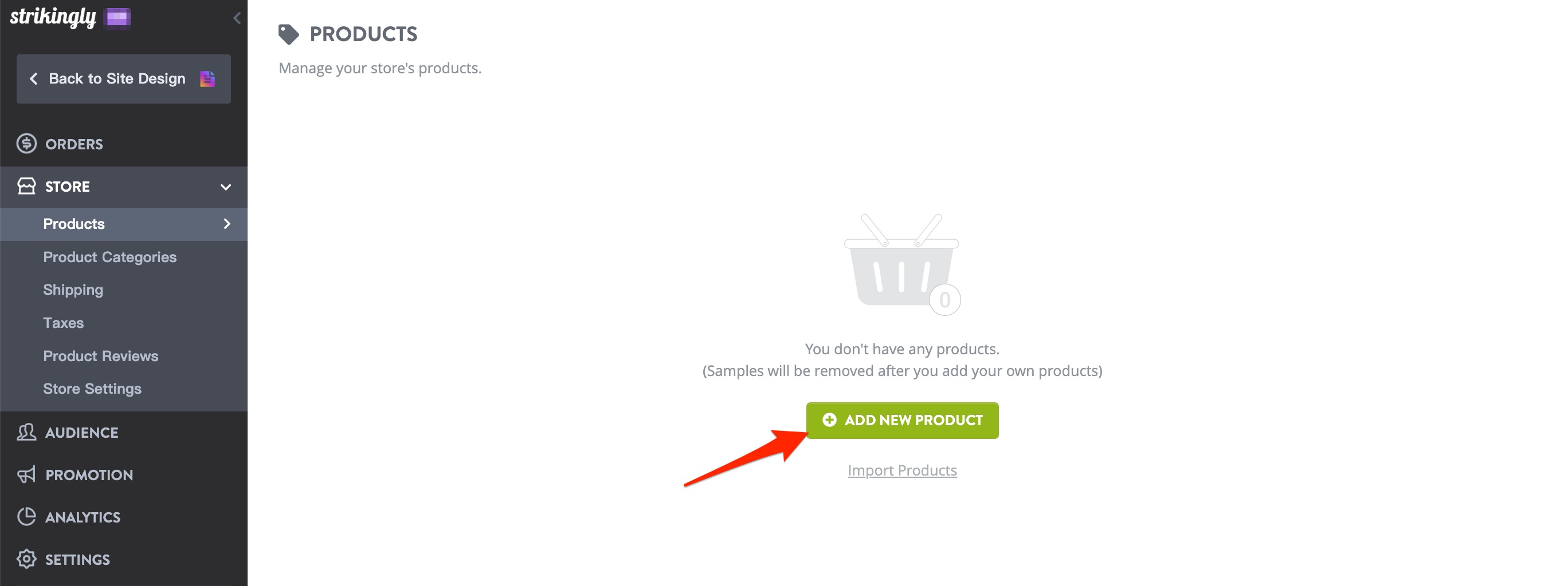 Getting Started with Simple Store – Strikingly Help Center
