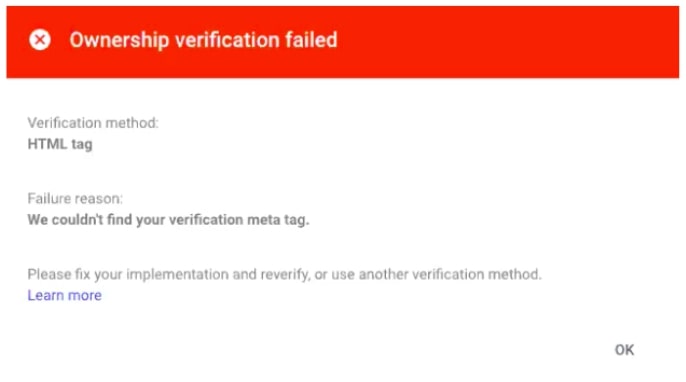 Common Google Search Console Error Messages – Strikingly Help Center
