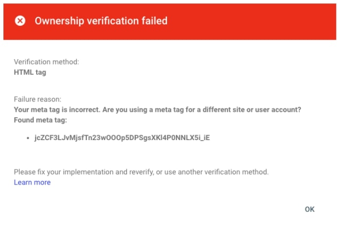 Common Google Search Console Error Messages – Strikingly Help Center