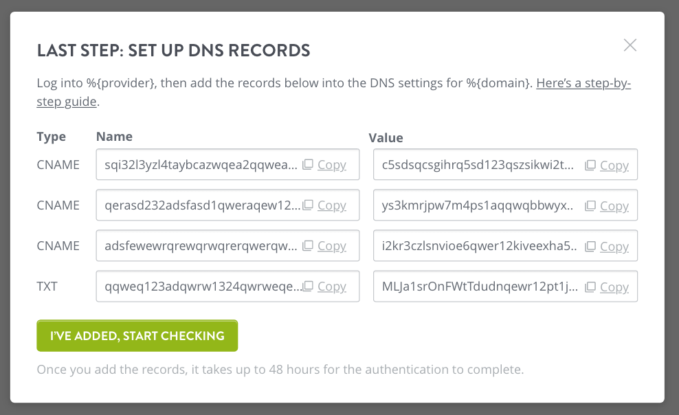 Email Domain Authentication (DKIM) in 101 Domain – Strikingly Help Center